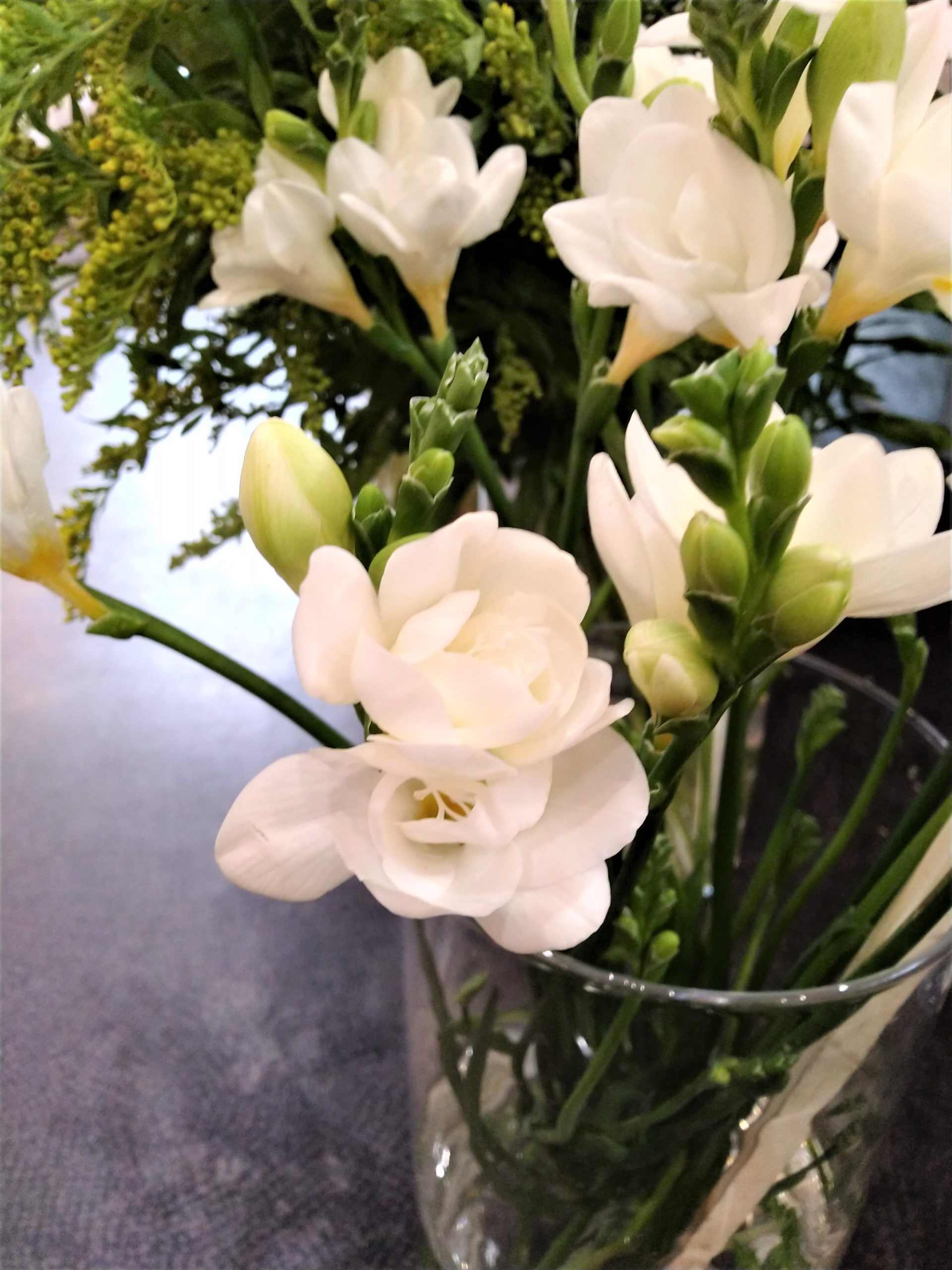 Bouquet de fleurs coupées fraîches - Les Fleurs du Temps