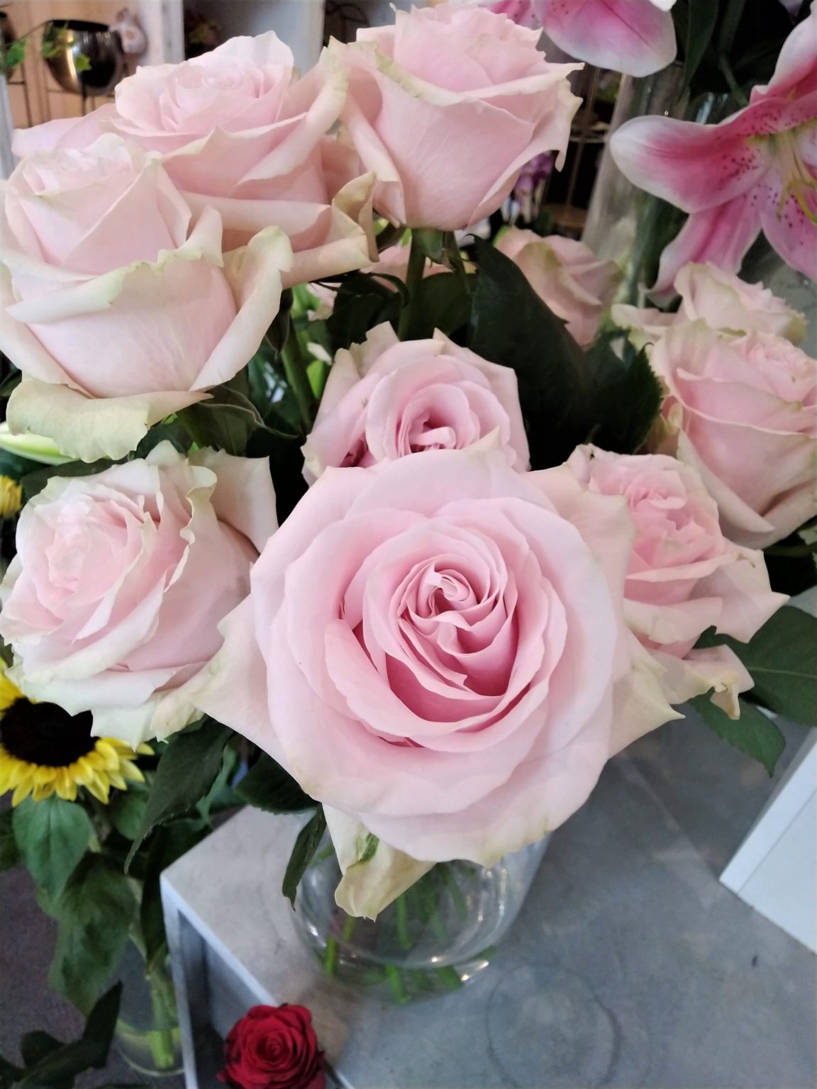 Bouquet de fleurs coupées fraîches - Les Fleurs du Temps